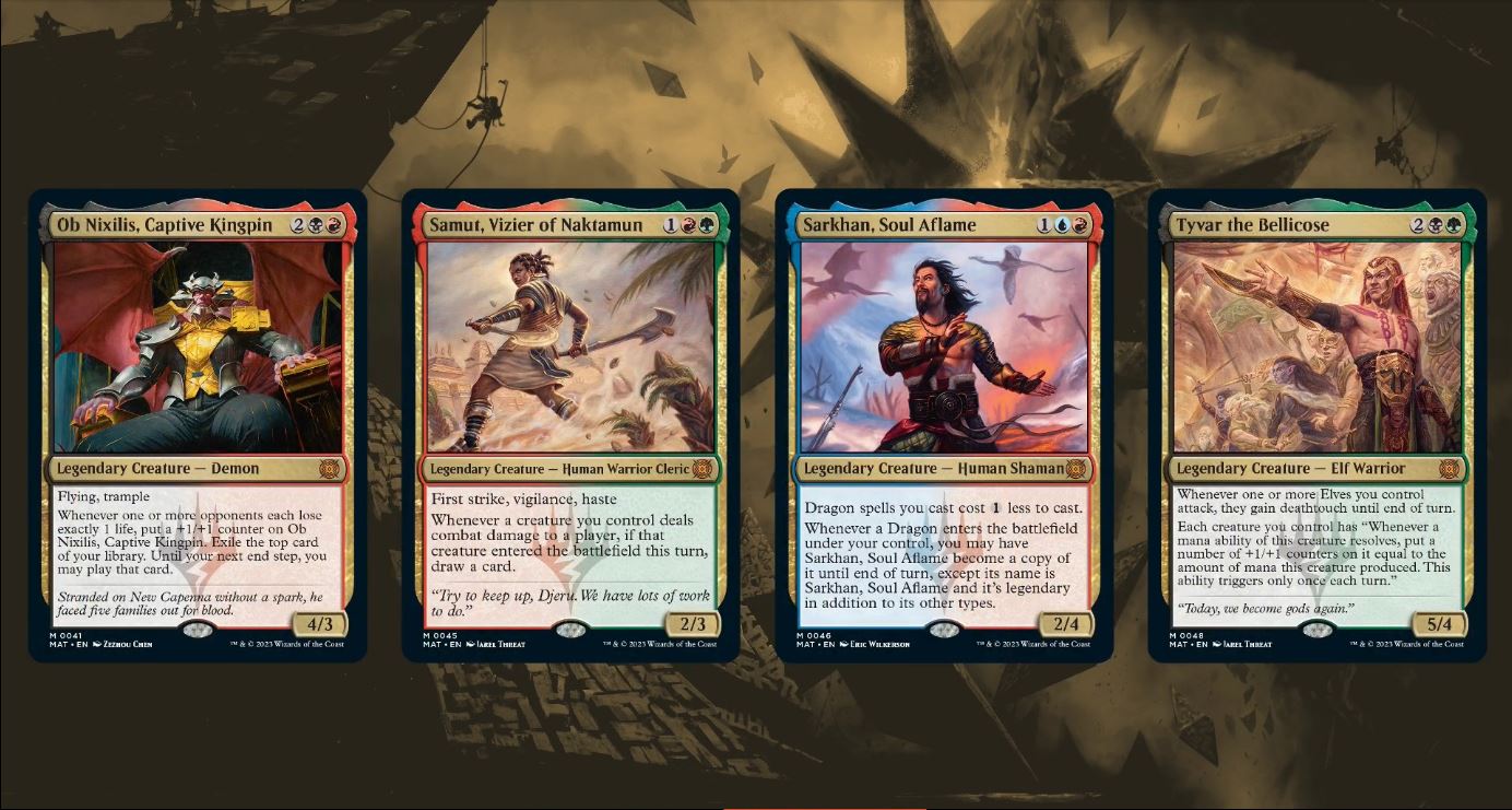 Weekly MTG Previews Entire March Of The Machine: The Aftermath Set ...