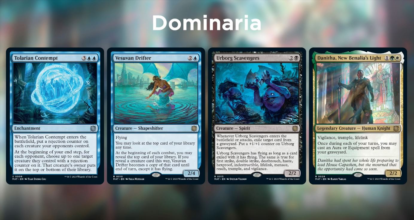 Weekly MTG Previews Entire March Of The Machine: The Aftermath Set ...