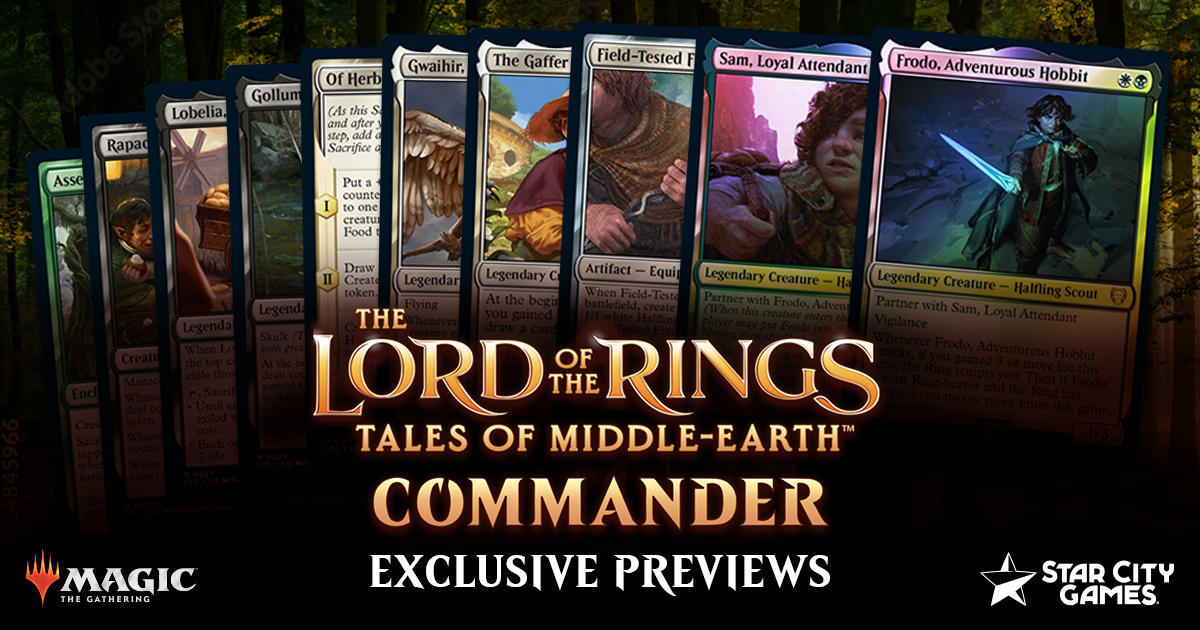The Lord Of The Rings: Tales Of Middle-earth Commander Deck Reveal ...