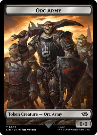 All Tokens From MTG's The Lord Of The Rings: Tales Of Middle-earth ...