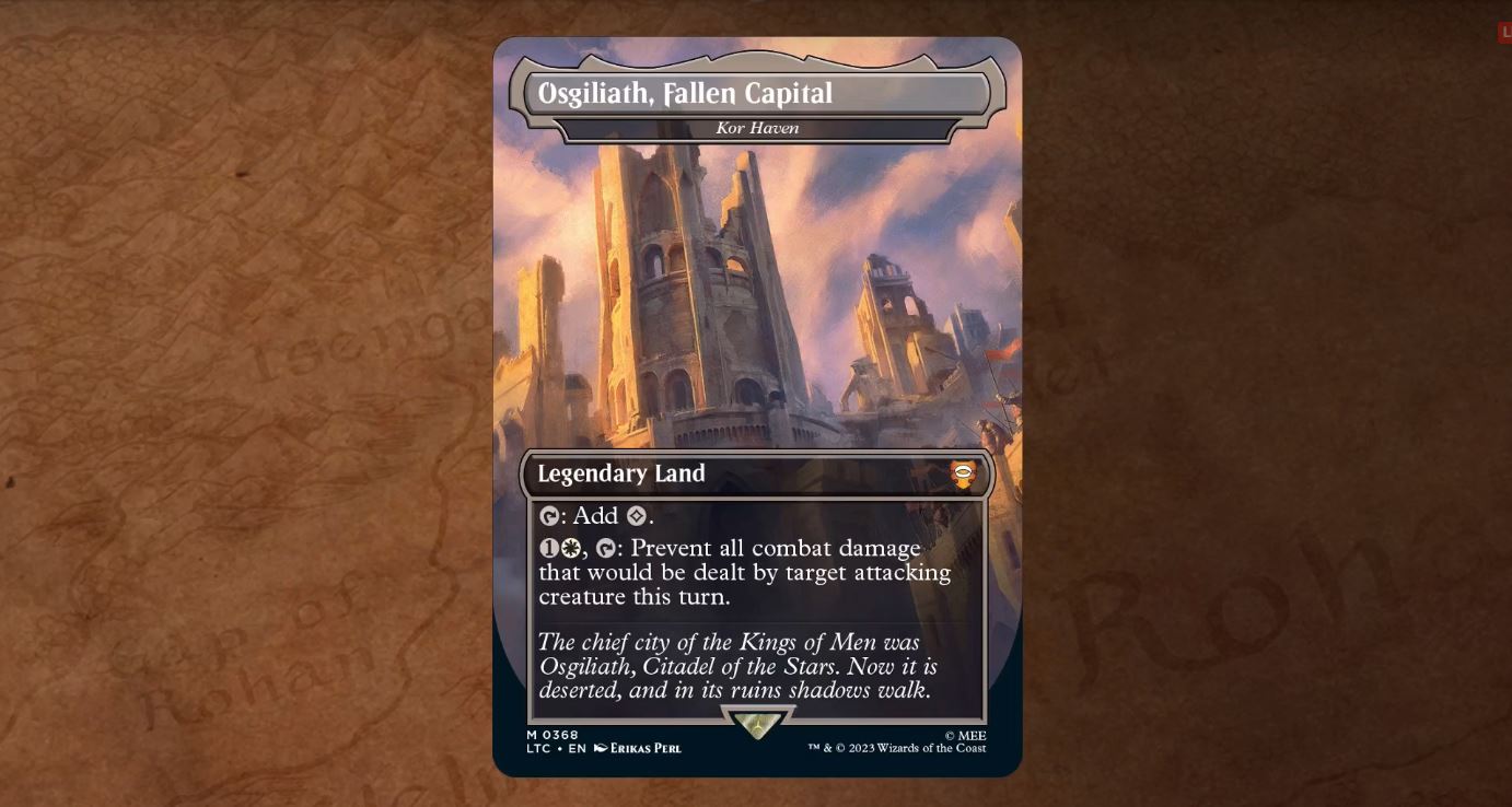 Weekly MTG Reveals Remaining Boxtoppers For The Lord Of The Rings ...