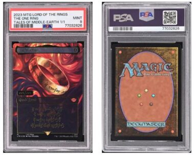 Serialized 001/001 The One Ring Found And Graded A Mint 9 - Star City Games