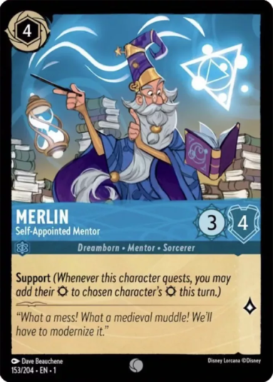 Merlin Joins The Disney Lorcana TCG Lineup - Star City Games