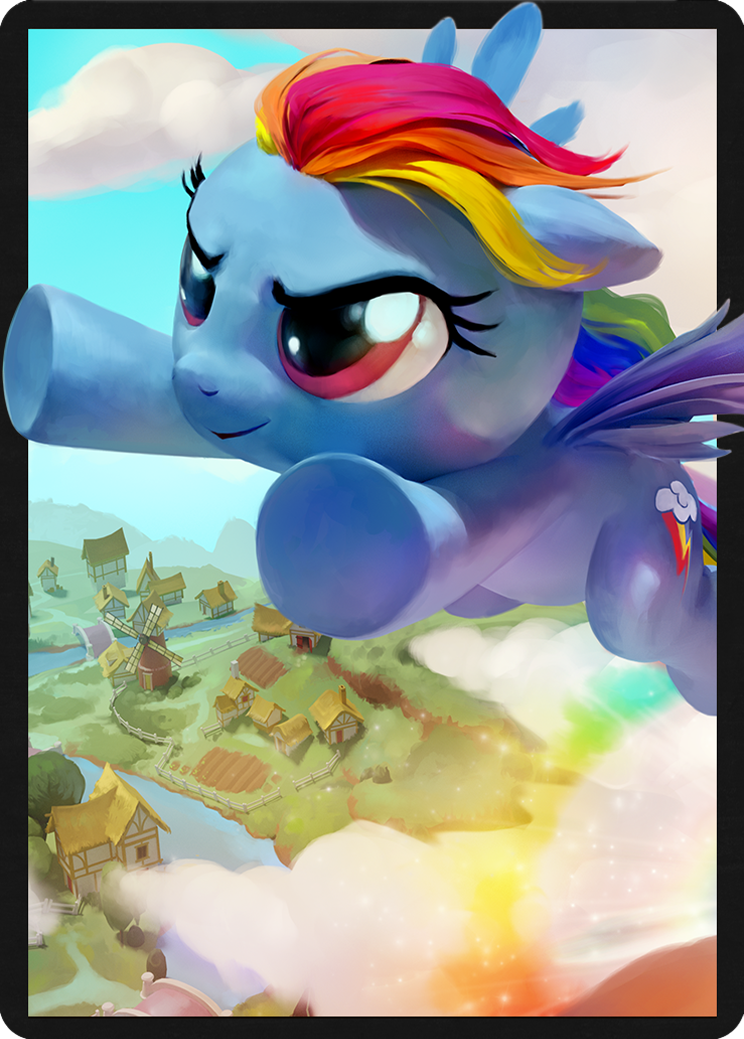 More My Little Pony Cards Coming To MTG For Extra Life 2023 Secret Lair ...