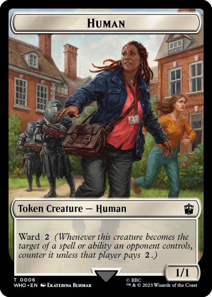 All Tokens From Magic: The Gathering - Doctor Who Revealed - Star City ...
