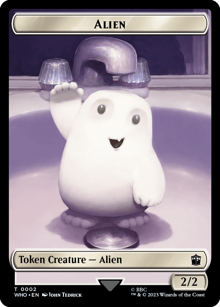 All Tokens From Magic: The Gathering - Doctor Who Revealed - Star City ...