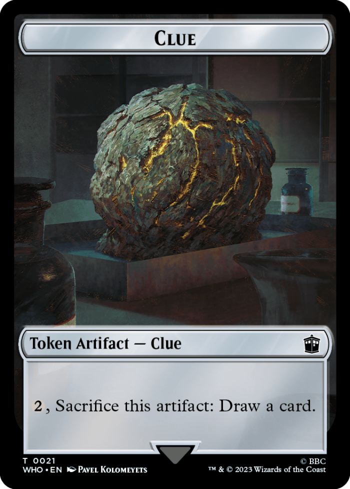 All Tokens From Magic: The Gathering - Doctor Who Revealed - Star City ...