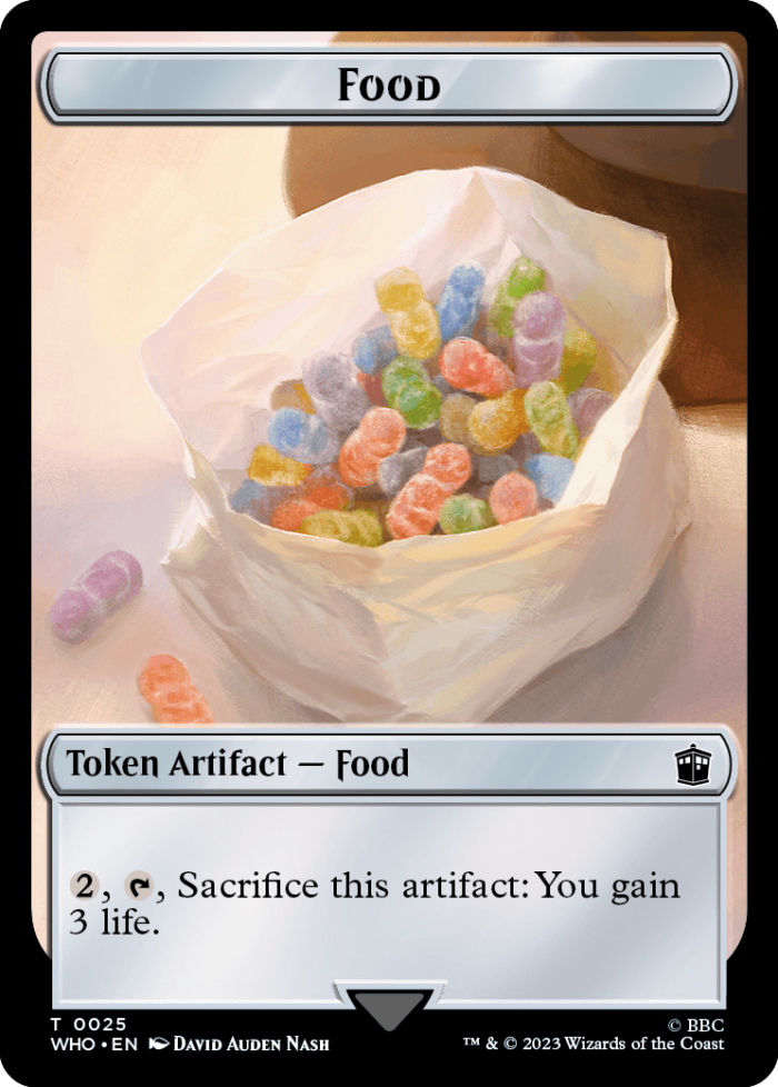 All Tokens From Magic: The Gathering - Doctor Who Revealed - Star City ...