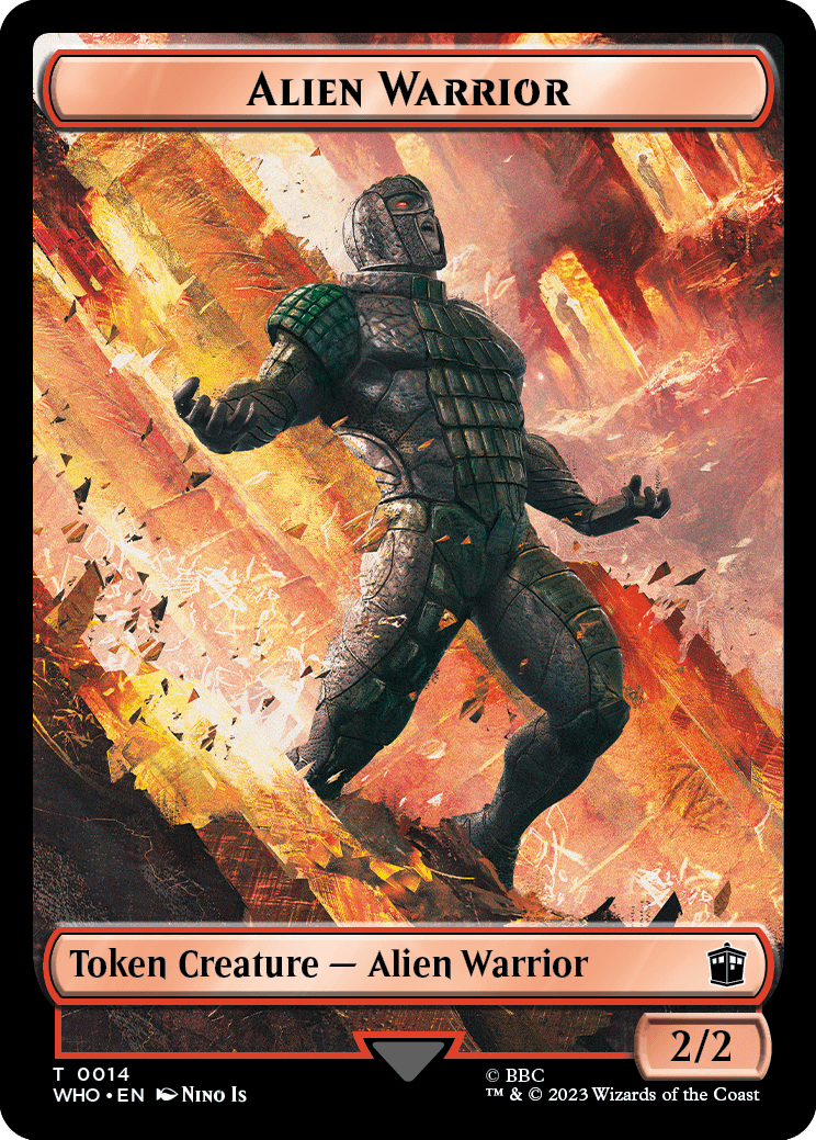 All Tokens From Magic: The Gathering - Doctor Who Revealed - Star City ...