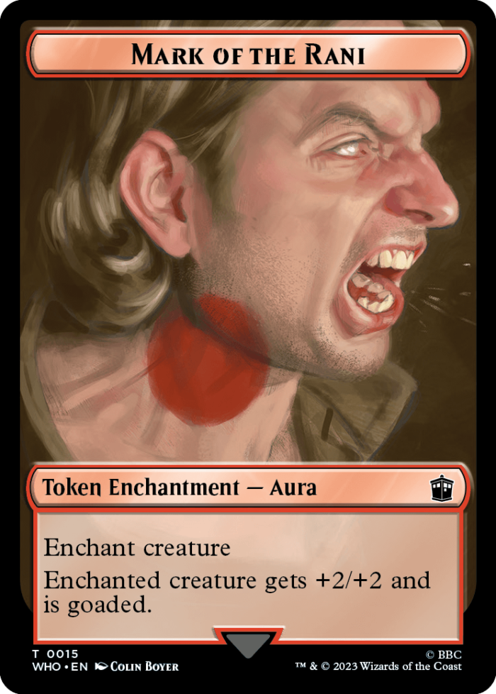 All Tokens From Magic: The Gathering - Doctor Who Revealed - Star City ...