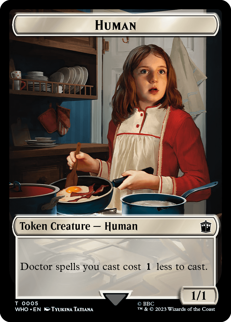 All Tokens From Magic: The Gathering - Doctor Who Revealed - Star City ...