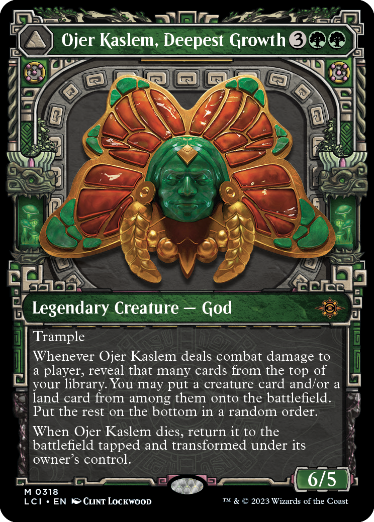 Meet Green Mythic Rare God From MTG's The Lost Caverns Of Ixalan - Star ...