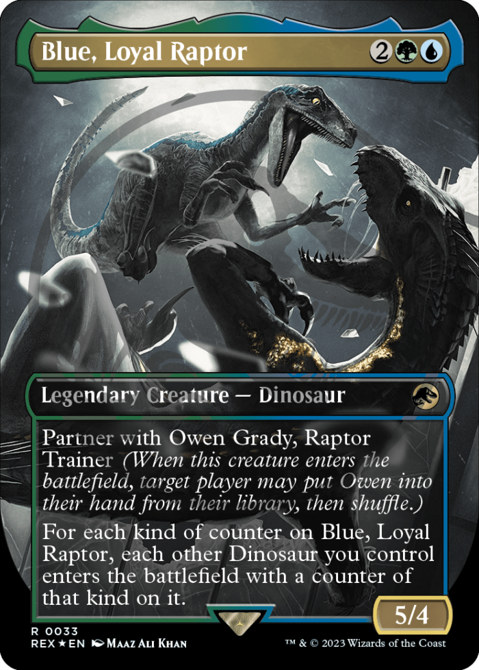 All Jurassic World MTG Cards From The Lost Caverns Of Ixalan Revealed ...