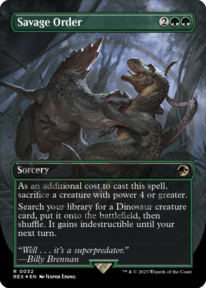 All Jurassic World MTG Cards From The Lost Caverns Of Ixalan Revealed - Star City Games