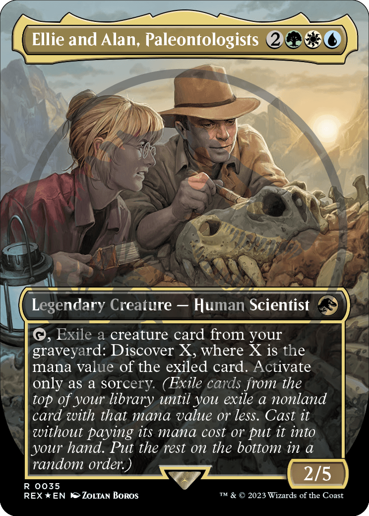 All Jurassic World MTG Cards From The Lost Caverns Of Ixalan Revealed ...