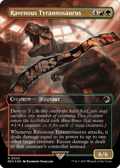 All Jurassic World MTG Cards From The Lost Caverns Of Ixalan Revealed ...