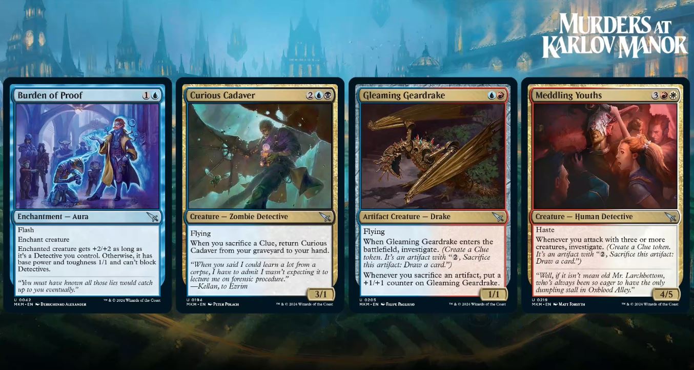Weekly MTG Gives First Look Murders At Karlov Manor - Star City Games