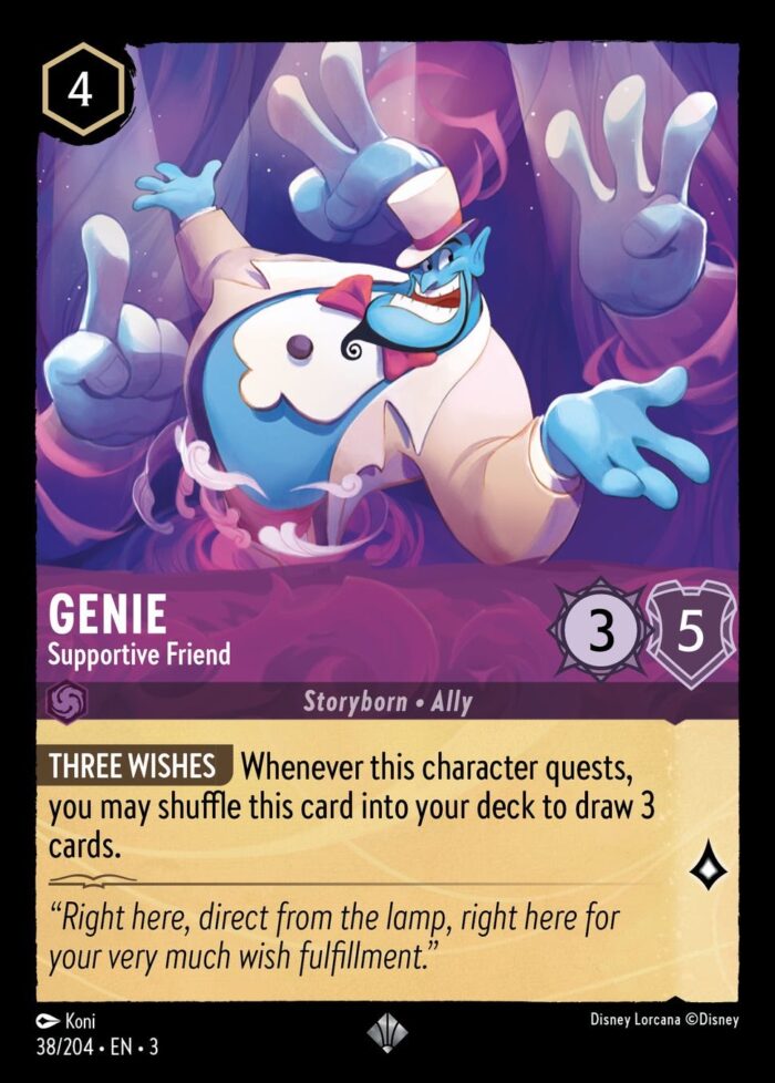 Every Card From Disney Lorcana Into The Inklands Revealed - Star City Games