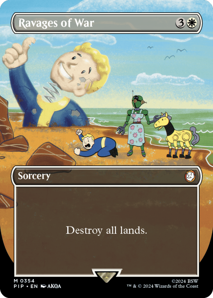 See All MTG Fallout Collector Booster Exclusive Cards - Star City Games