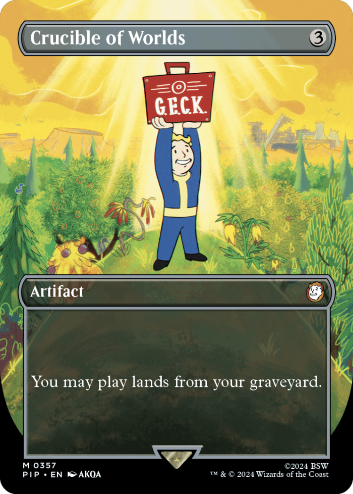 See All MTG Fallout Collector Booster Exclusive Cards - Star City Games