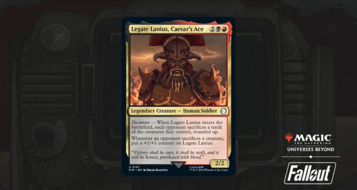 Weekly MTG Previews Legate Lanius, Three Dog, Nick Valentine, And More ...