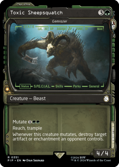 See All MTG Fallout Collector Booster Exclusive Cards - Star City Games