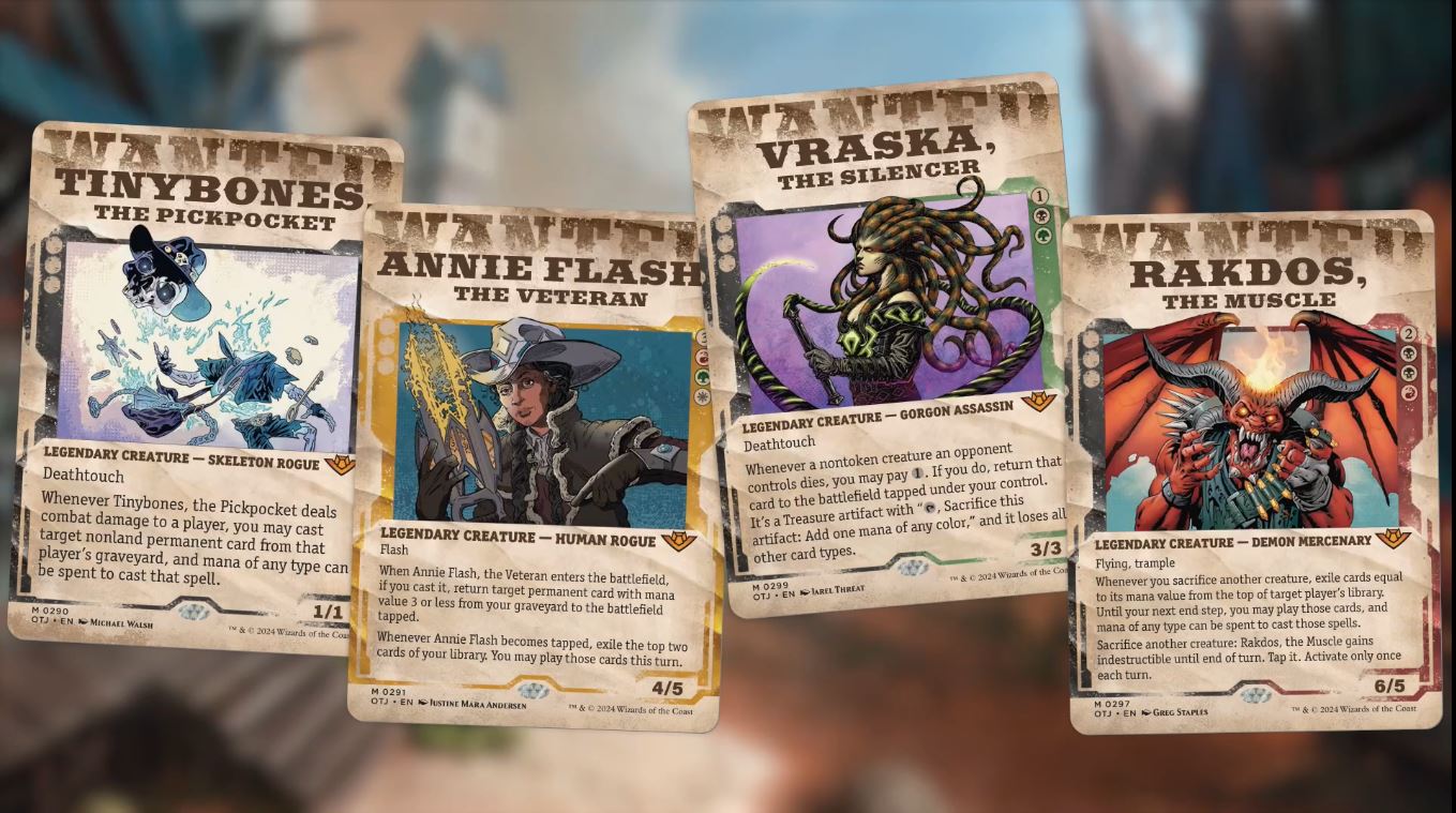 Jace, Kellan, Rakdos, And More Previews Revealed In Outlaws Of Thunder ...