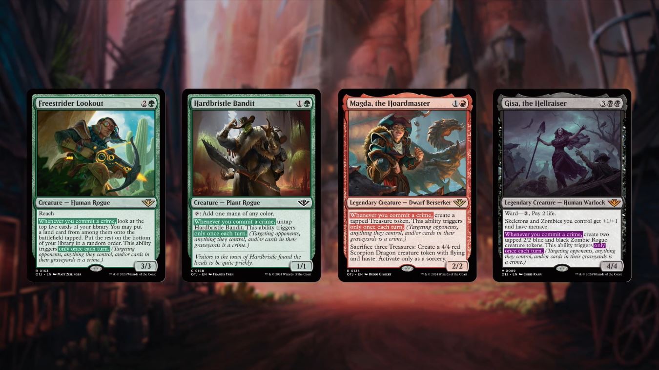 Jace, Kellan, Rakdos, And More Previews Revealed In Outlaws Of Thunder ...