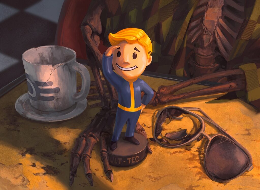Celebrating The Bobblehead Magic Cards Of Fallout Commander - Star City ...