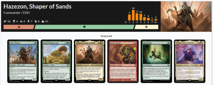 MTG Commander Deck Of The Week: Hazezon, Shaper Of Sand - Star City Games