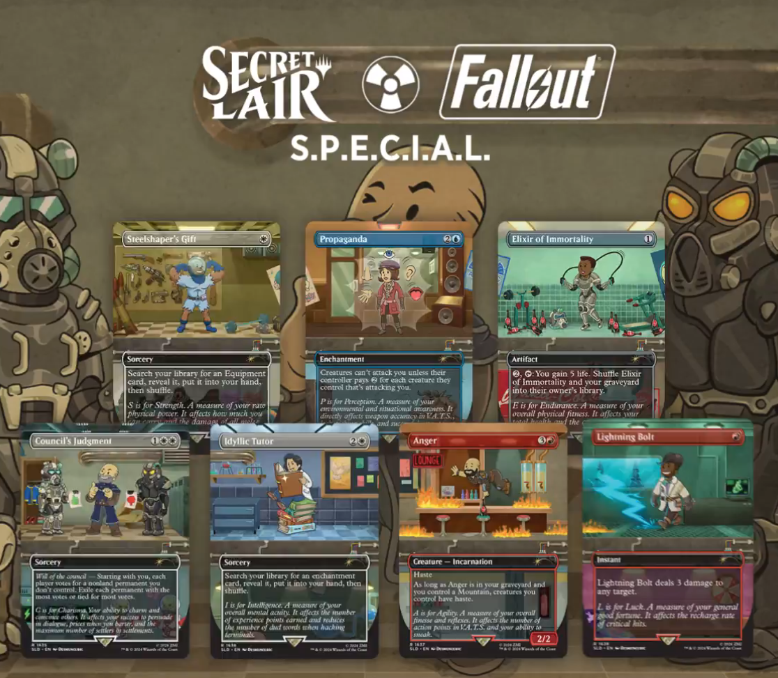 Magic: The Gathering – Fallout Secret Lair Drops Revealed - Star City Games