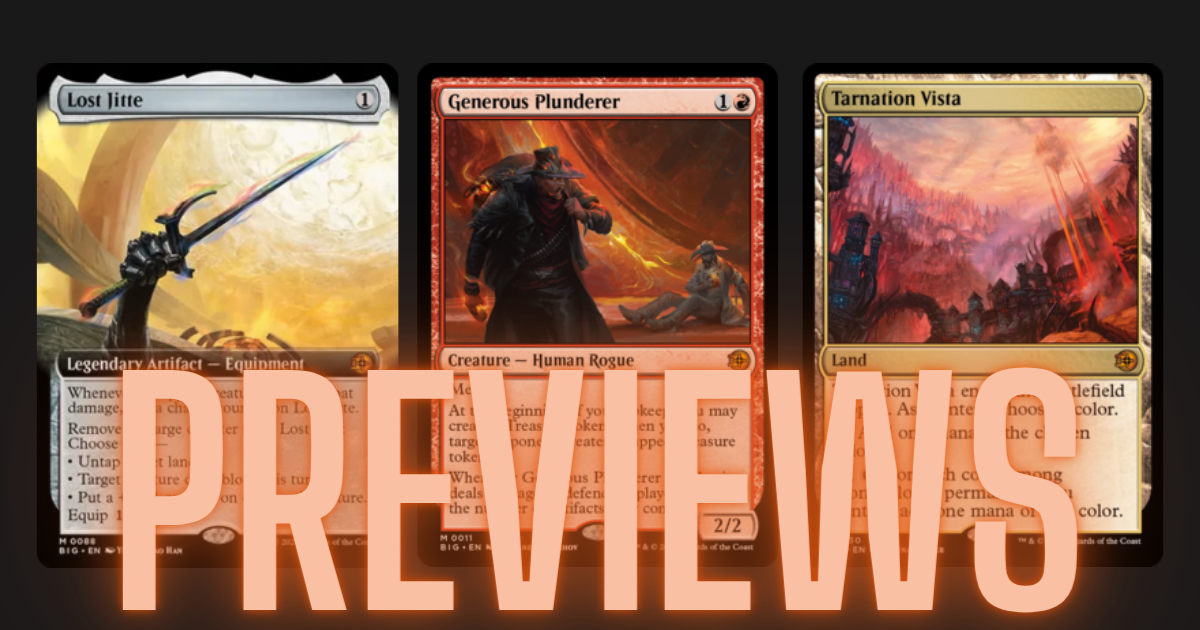 Outlaws Of Thunder Junction The Big Score Gives New Jitte And More ...