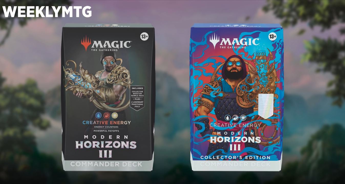 Weekly MTG Previews All New Cards In Creative Energy Commander Deck ...