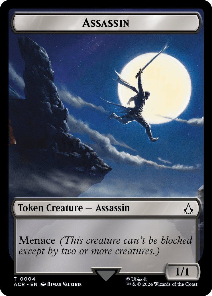 All Tokens From MTG - Assassin's Creed Revealed - Star City Games