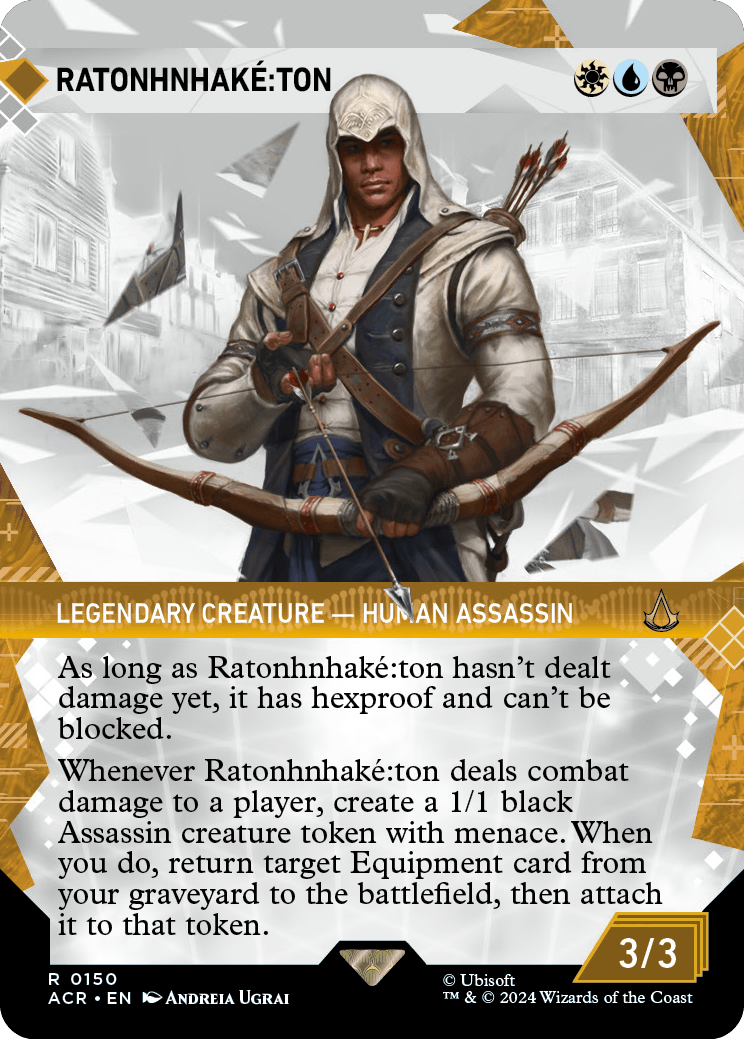 All MTG - Assassin's Creed Variants Revealed - Star City Games