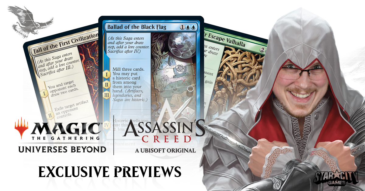 Three New Sagas From Magic: The Gathering – Assassin's Creed Revealed ...