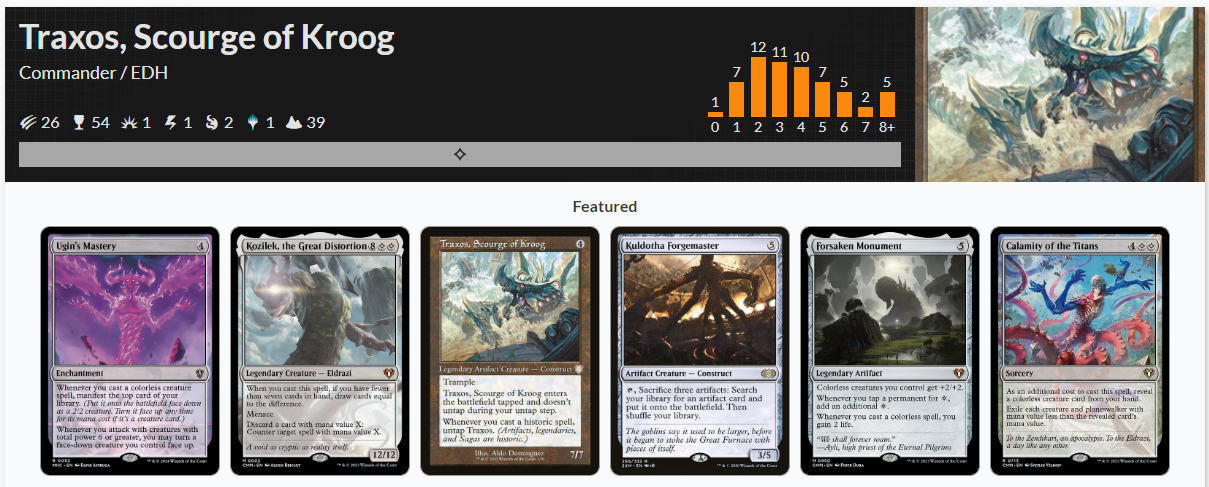 Commander Deck of the Week: Traxos, Scourge of Kroog - Star City Games