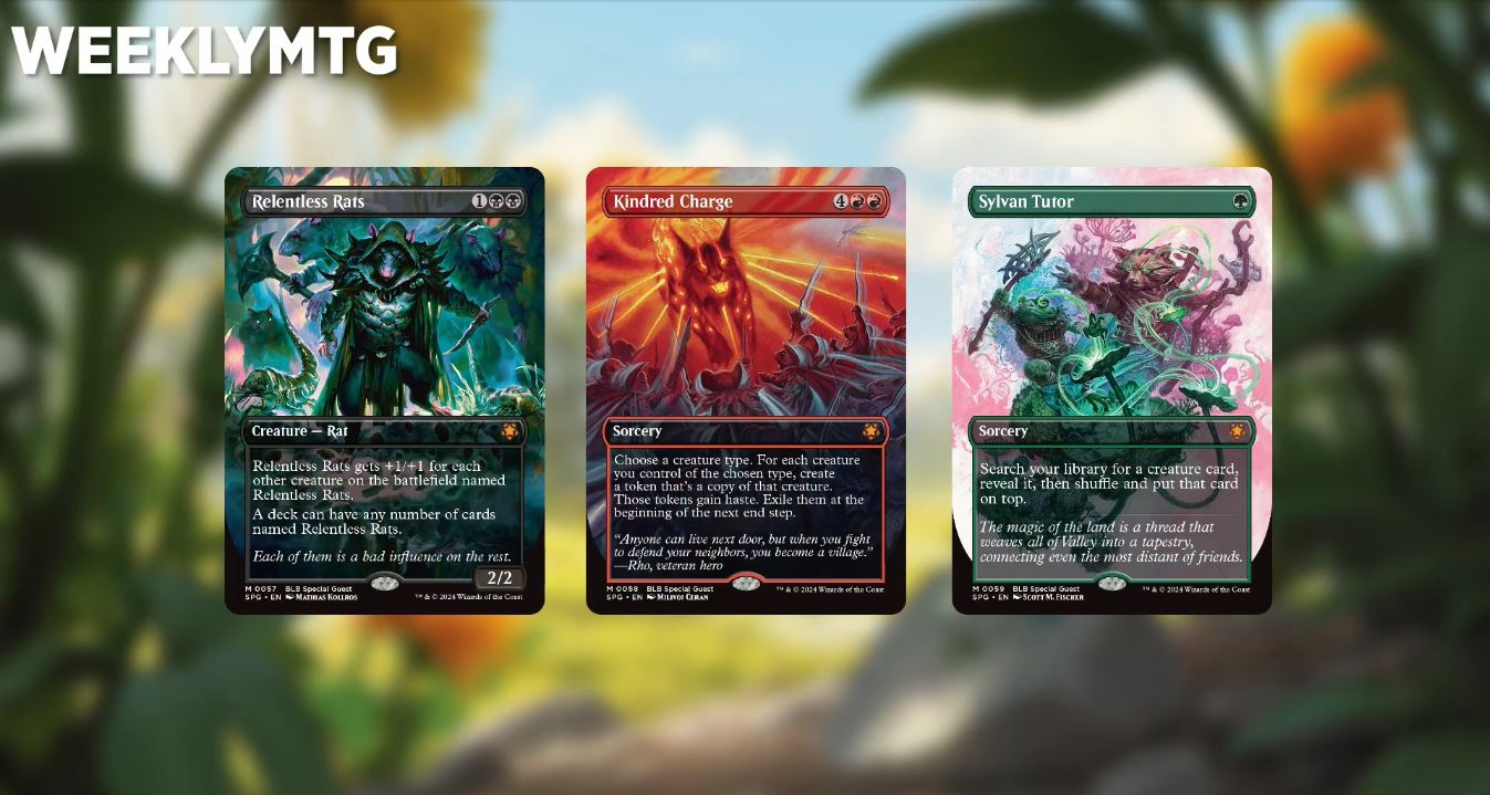 Weekly MTG Previews More Than Half Of The Imagine: Courageous Critters ...