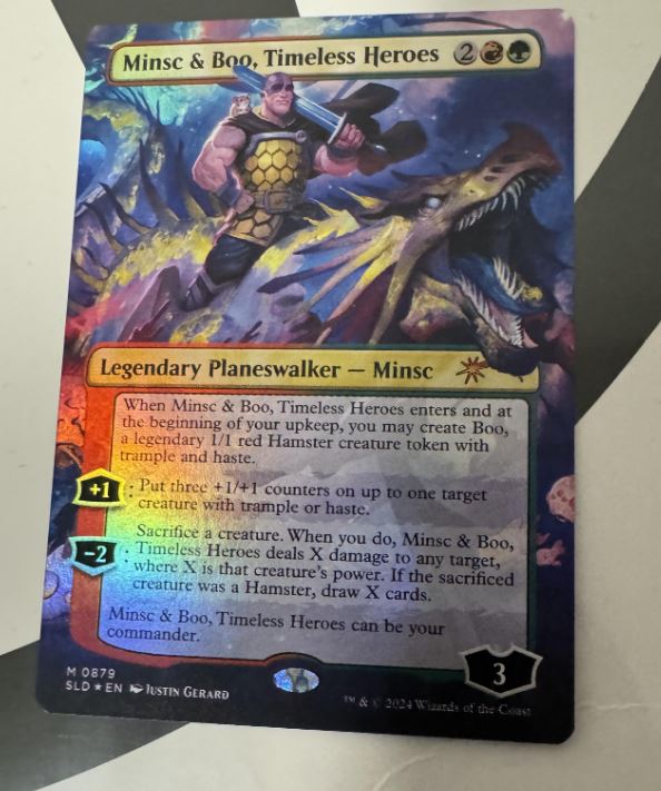 Latest Bonus Cards From D&D Superdrop Include Minsc & Boo, Timeless ...