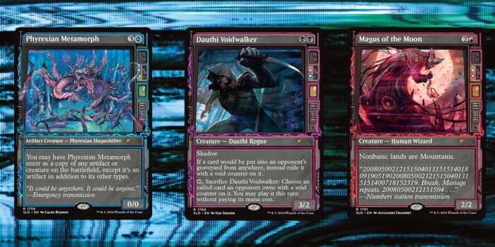 MTG Secret Lair Previews Feature Duskmourn Themes, Ed Repka Art - Star ...