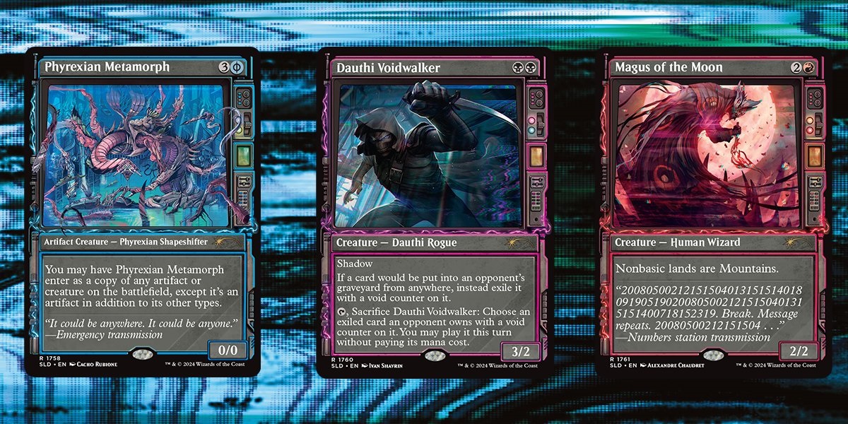 MTG Secret Lair Previews Feature Duskmourn Themes, Ed Repka Art - Star ...