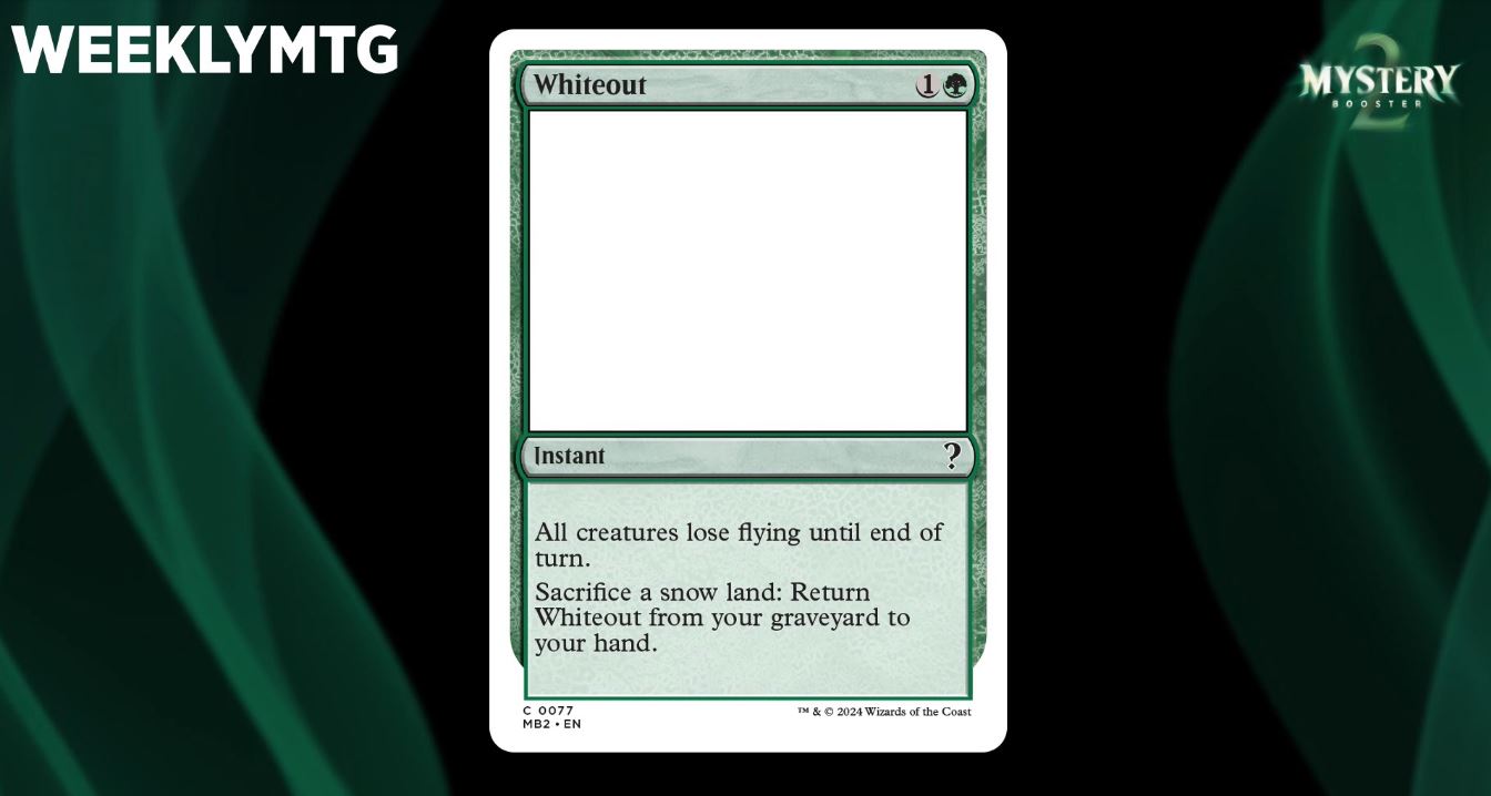 Weekly MTG Previews More Wacky Reprints From Mystery Booster 2 - Star ...