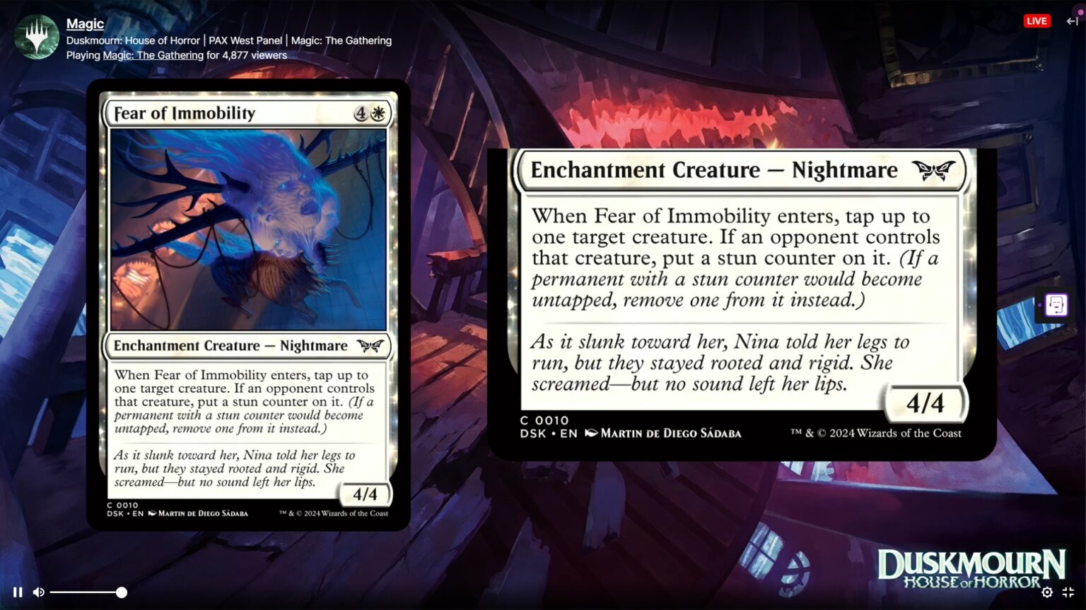 MTG's Duskmourn: House Of Horror Debuts At PAX West - Star City Games