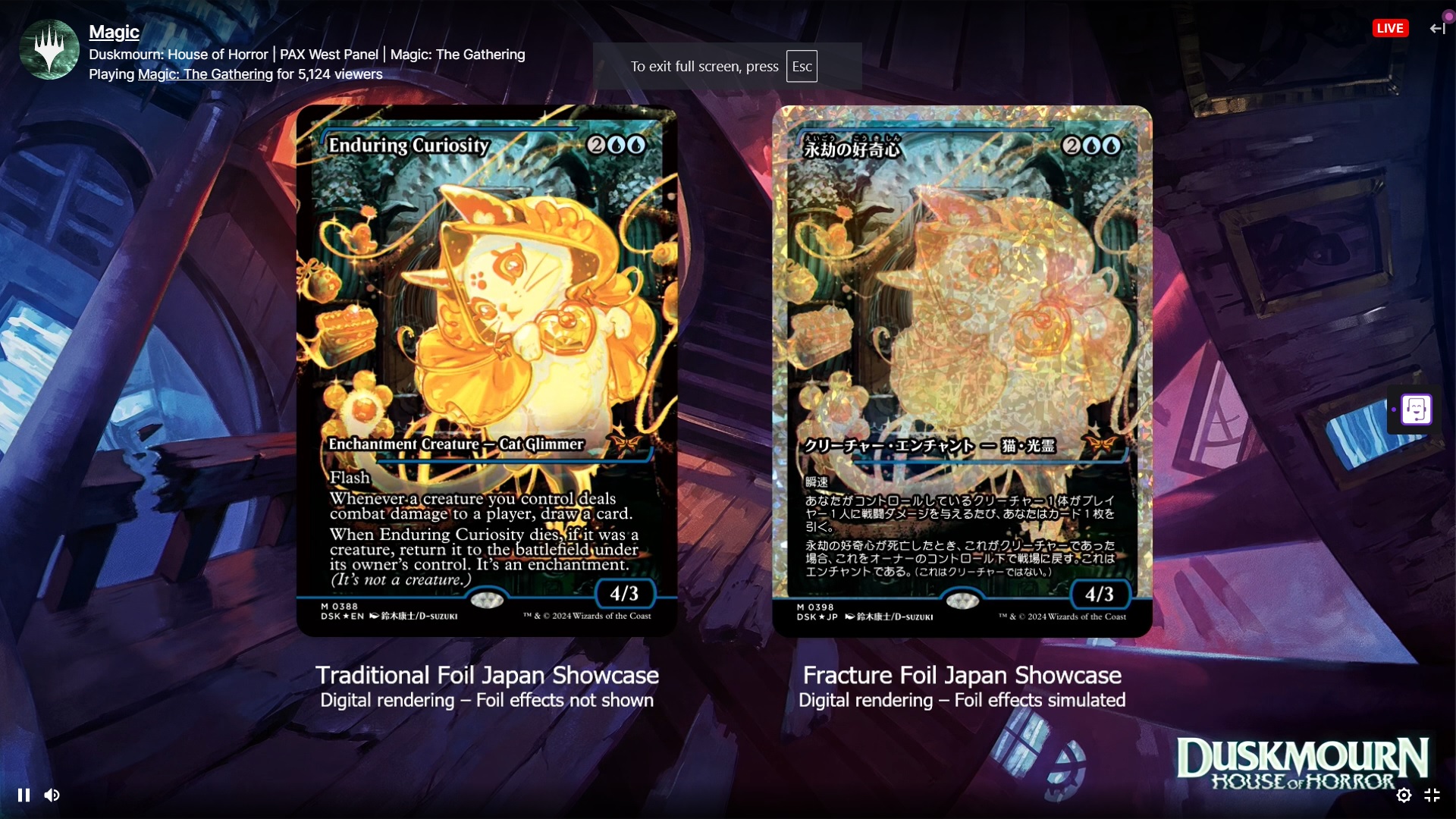 MTG's Duskmourn: House Of Horror Debuts At PAX West - Star City Games