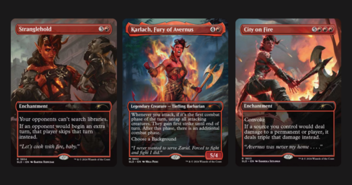 Full Contents Of The Karlach's Rage MTG Secret Lair Revealed - Star ...