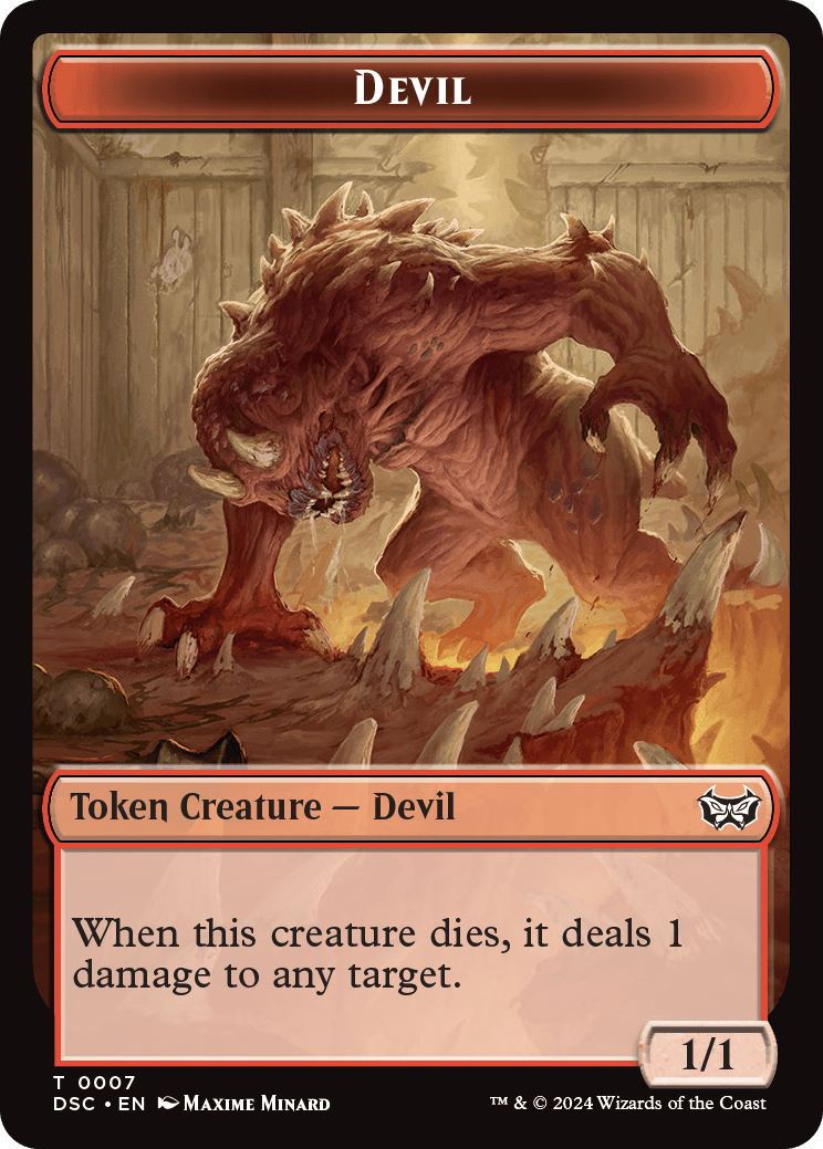 All Tokens From Duskmourn: House Of Horror Revealed - Star City Games