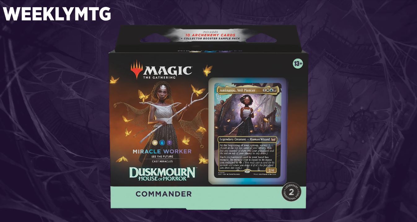Miracle Worker Commander Deck, Legendary Creatures Highlight Tuesday's ...
