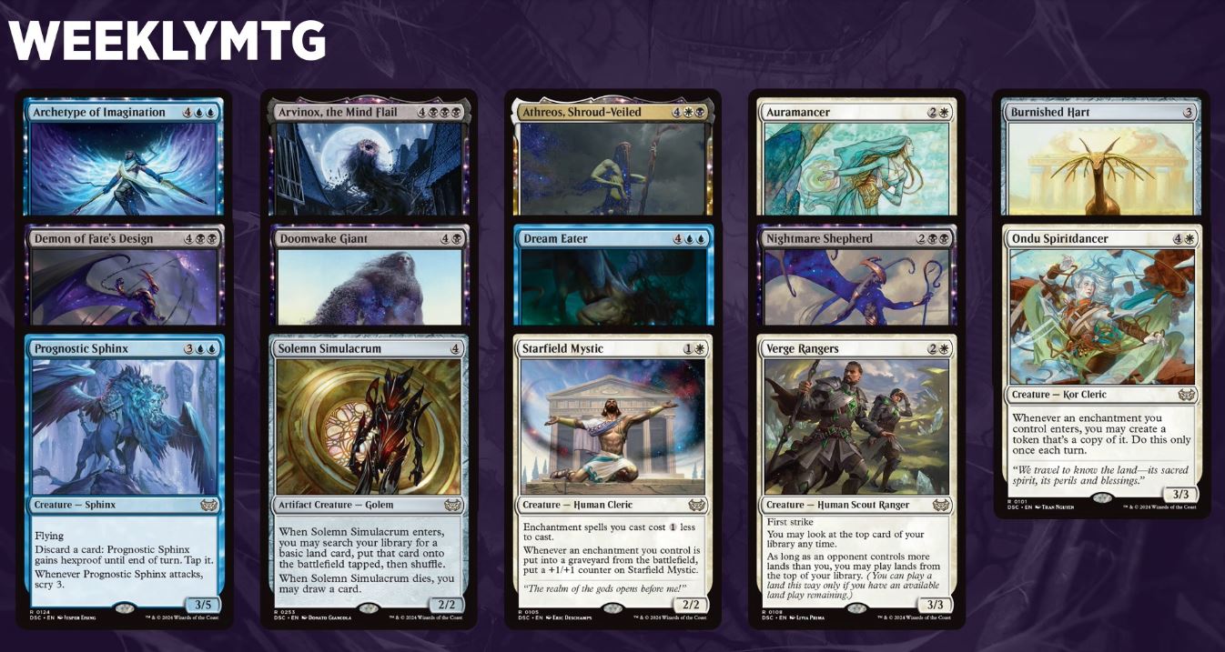 Miracle Worker Commander Deck, Legendary Creatures Highlight Tuesday's ...