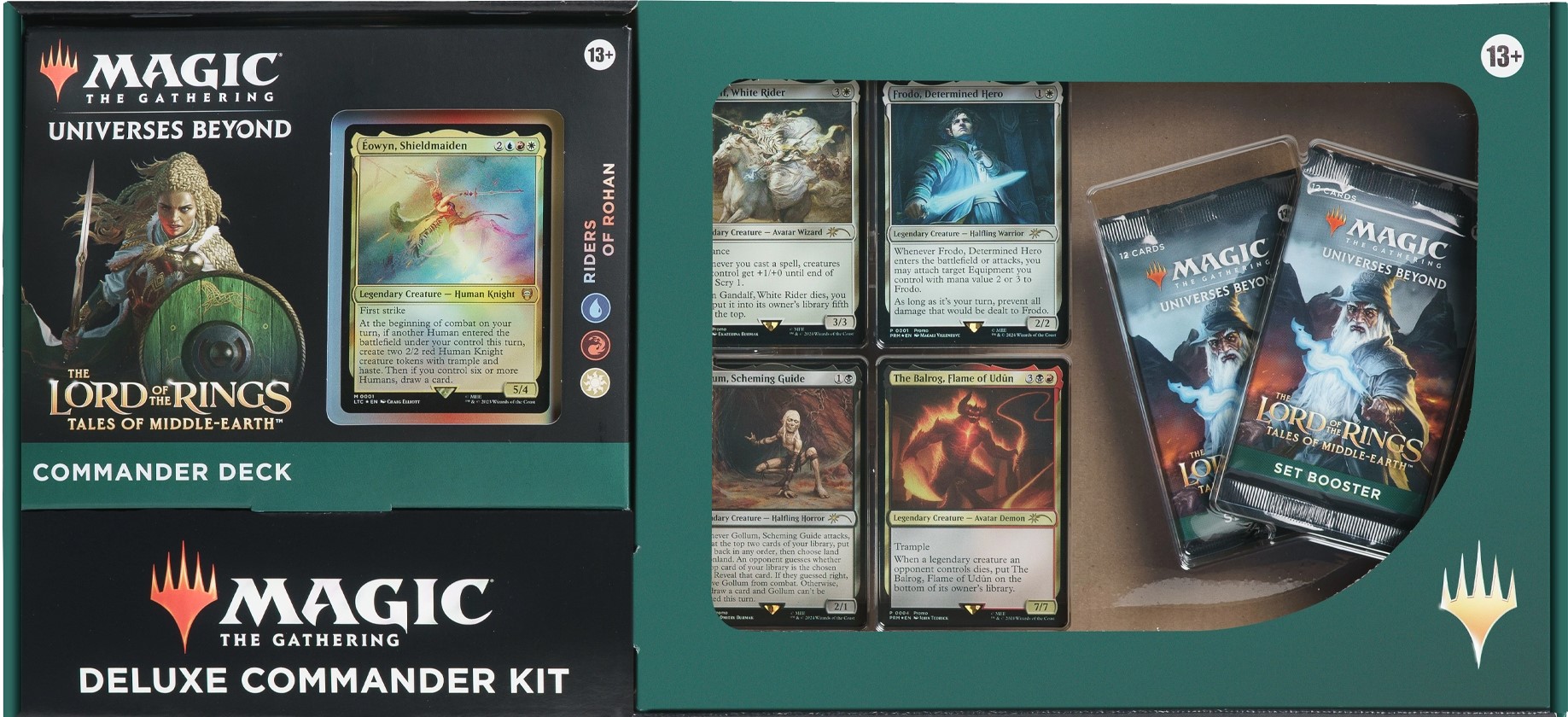 Contents Of MTG The Lord of the Rings: Tales of Middle-earth Deluxe ...