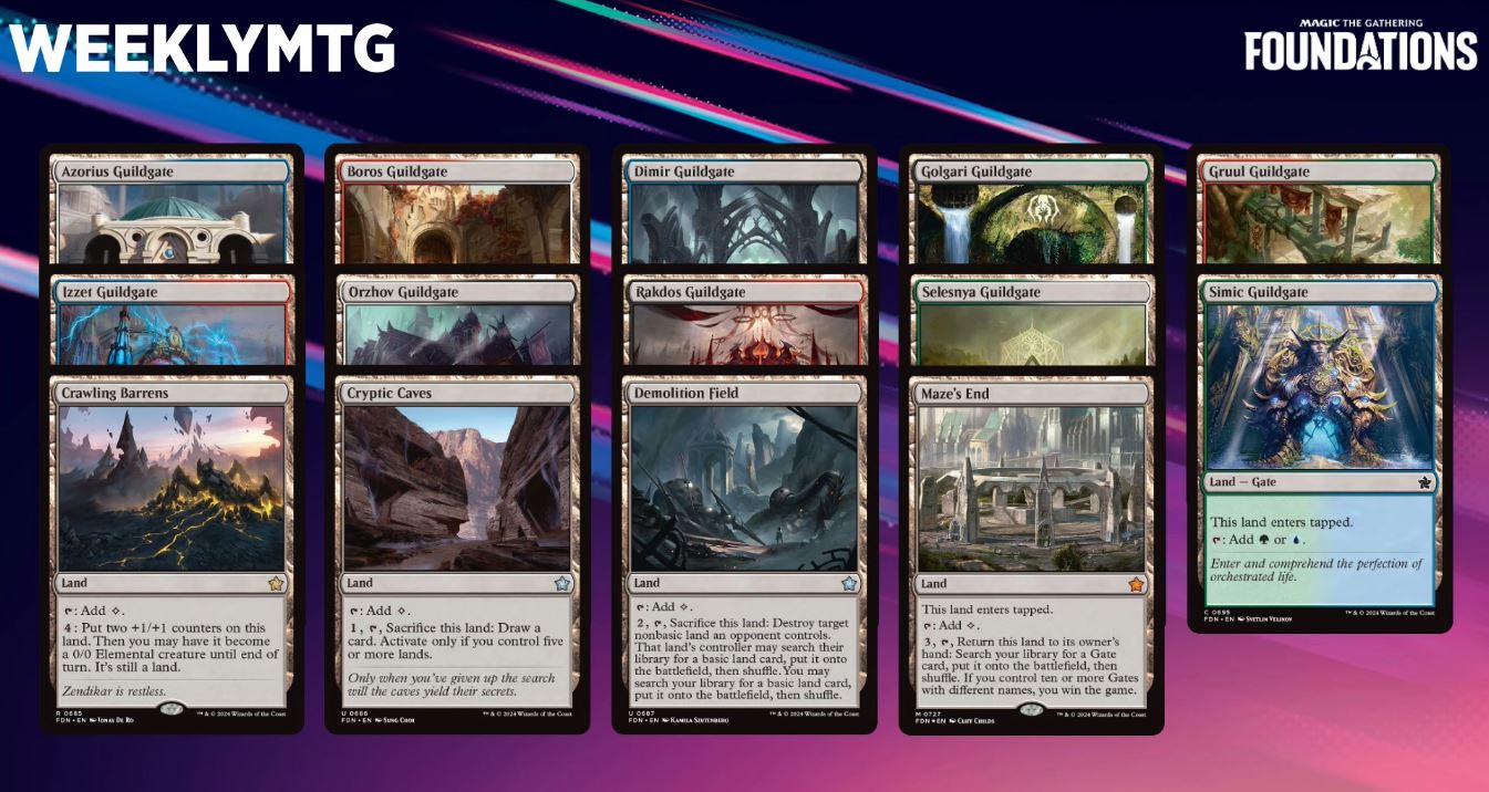 Foundations Special Guests, Starter Collection Previewed On Weekly MTG ...